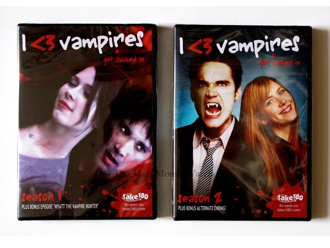 I 3 Heart Vampires: Season 1 & 2 (DVD, 2011, Take 180 Complete Web ...