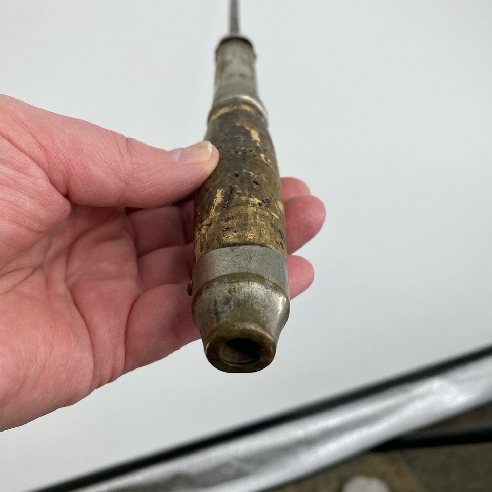 Vintage Fishing Rod Steel Telescoping Pole Union Hardware Handcrafted ...