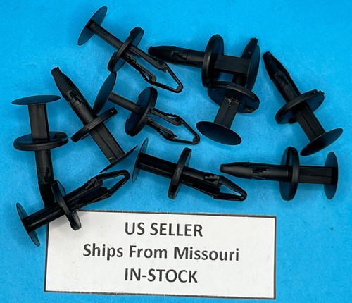 (Pack of 10) Air Dam Grille Rivets Push-Type Retainers Clips for GM ...