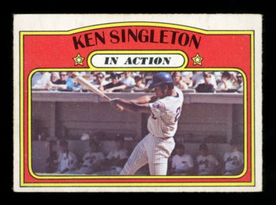 1972 TOPPS OPC O PEE CHEE BASEBALL #426 Ken Singleton In Action EX New ...