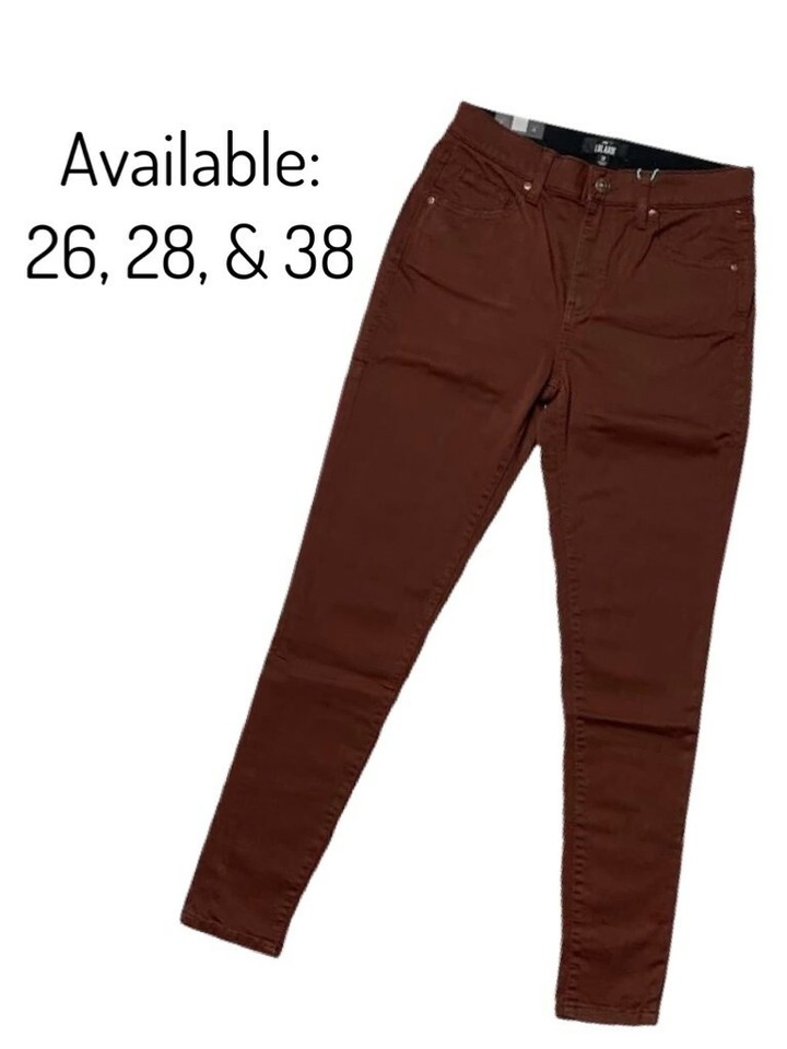 NWT LuLaRoe Chocolate Denim Skinny Fit SZ 26 ; classy for work! | eBay