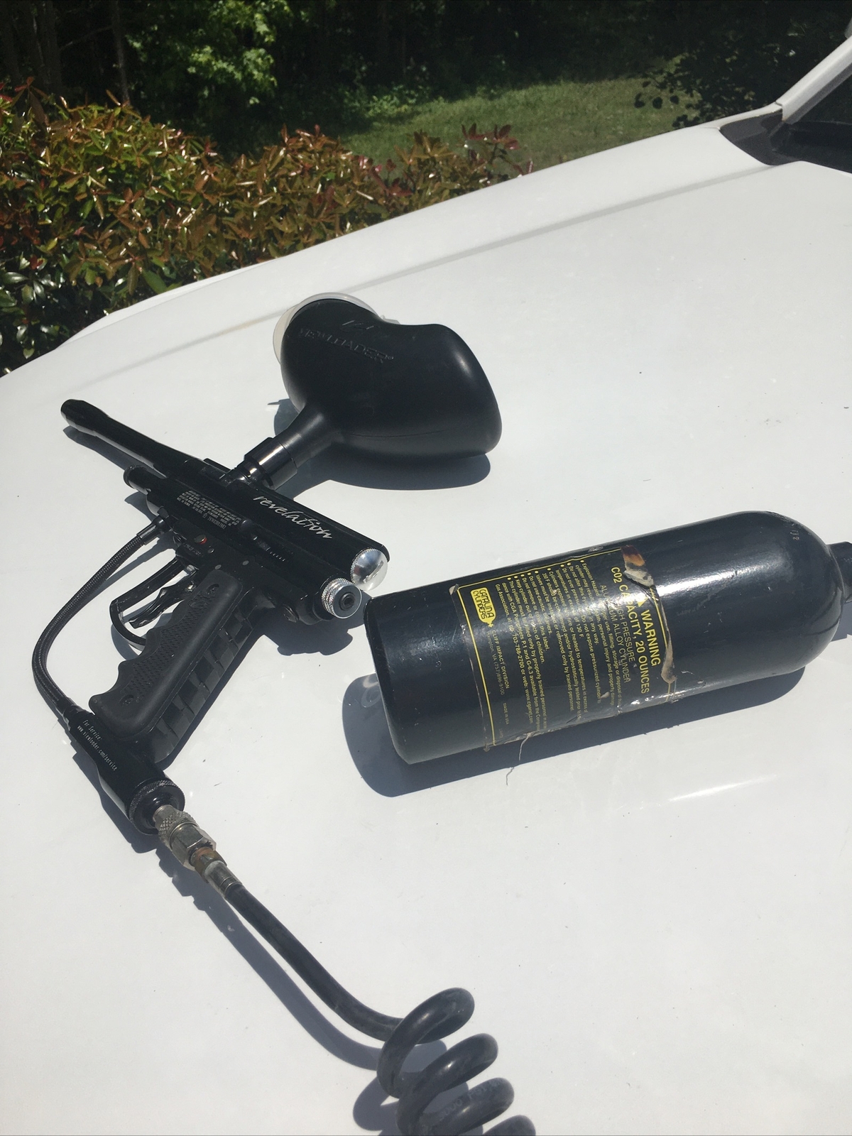 Viewloader VL Revelation Paintball Gun Marker with hopper/ CO2 ...