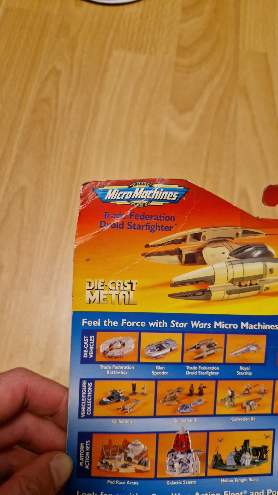 Star Wars Micro Machines Episode I Trade Federation Droid Fighter ...