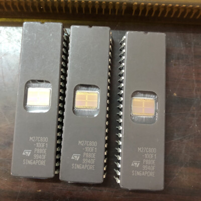 1PC ST M27C800-100F1 8Mbit UV EPROM CDIP42 | eBay