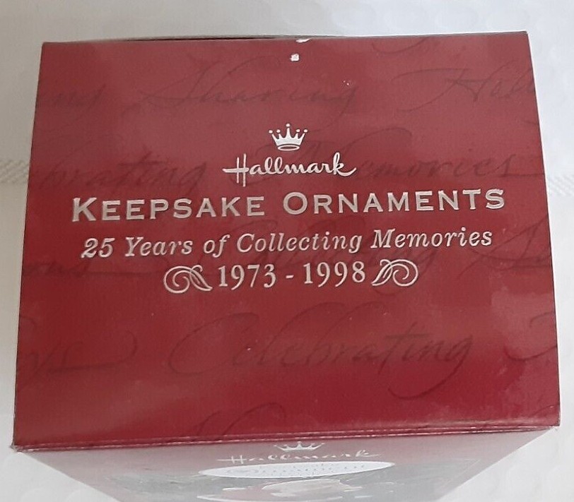 1998 Hallmark Keepsake Ornament New Christmas Friend Santa Archives 25 ...