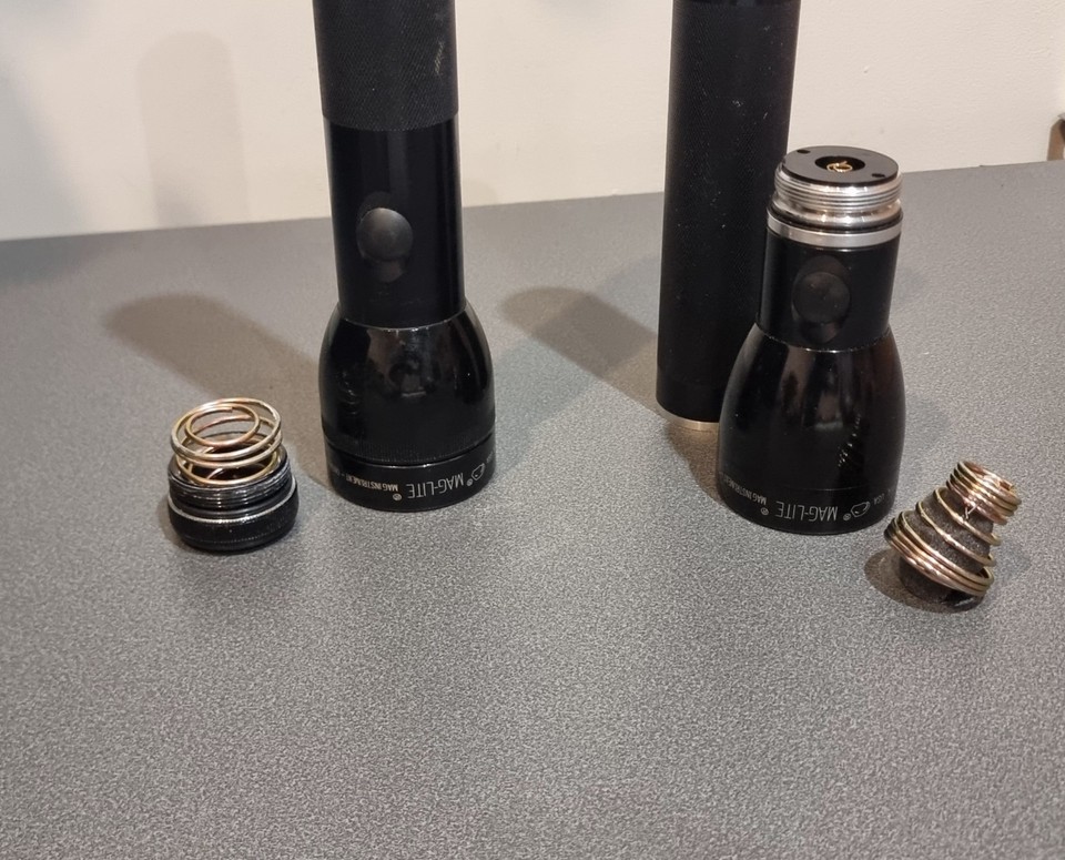 2x Maglite 2D Cell Torch Security Flashlight Mag-Lite ex police | eBay UK