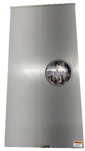 Durham 400A Meter Socket Base W/Bypass 600V 3 Pole Phase 4 Wire 320A ...