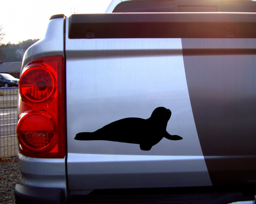 Robbe Seehund Tier Aufkleber Autoaufkleber Sticker für Auto Motorrad ...