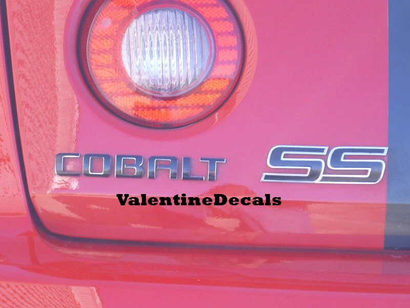 Cobalt Ss Badges