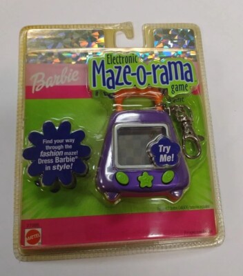 Barbie Electronic Maze-O-Rama Handheld Game Vintage New Sealed ...