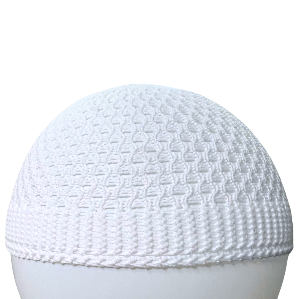 5 Pieces each pack and Free 1 Islamic Kufi Prayer Cap Men Muslims Namaz ...