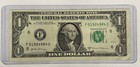 2017A $1 bill error black ink serial number Contamination Mismatched ...