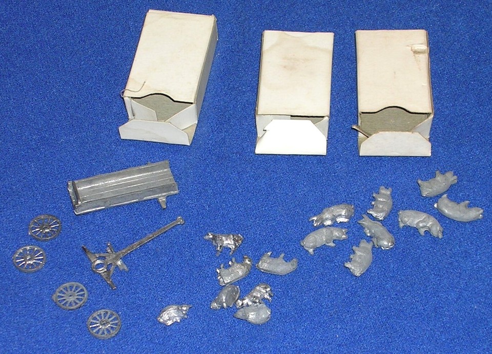 Dyna Model Products HO Farm Wagon & Animals in Boxes | eBay