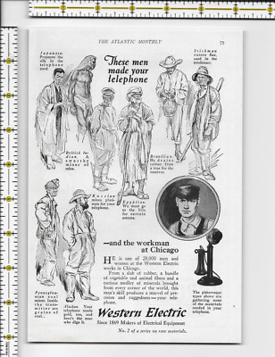 Western Electric telephone 1923 magazine print ad | eBay