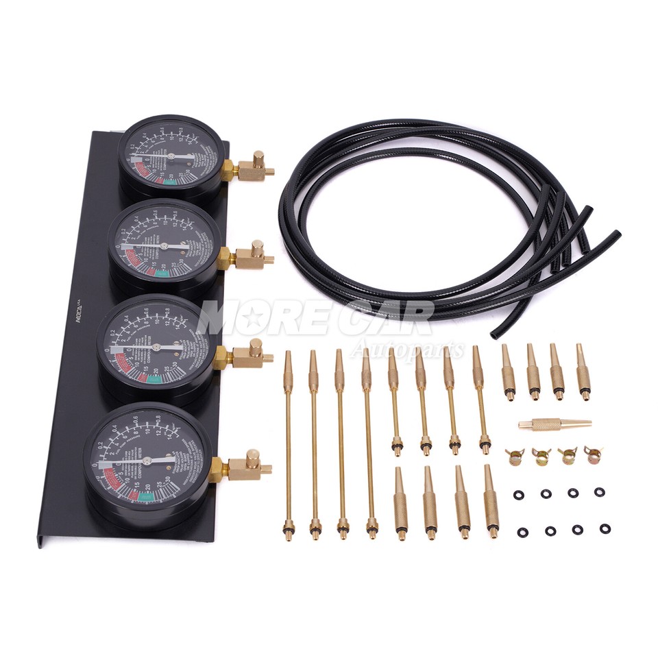 Fuel Vacuum Carburetor Synchronize Tool Kit carb sync Gauge Set with ...