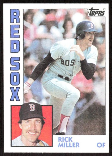 1984 8777A Topps Rick Miller Boston Red Sox #344 | eBay