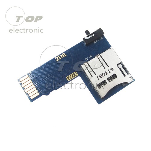 2 In 1 Double TF Cards Adapter System Switcher for Raspberry Pi Dual B+ ...