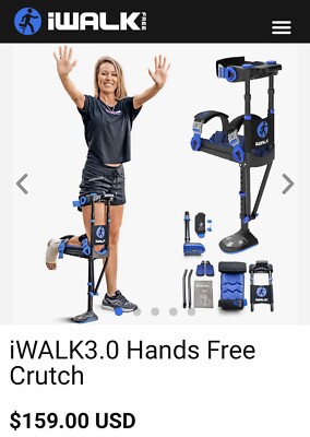 IWalk Hands Free Crutch. | eBay
