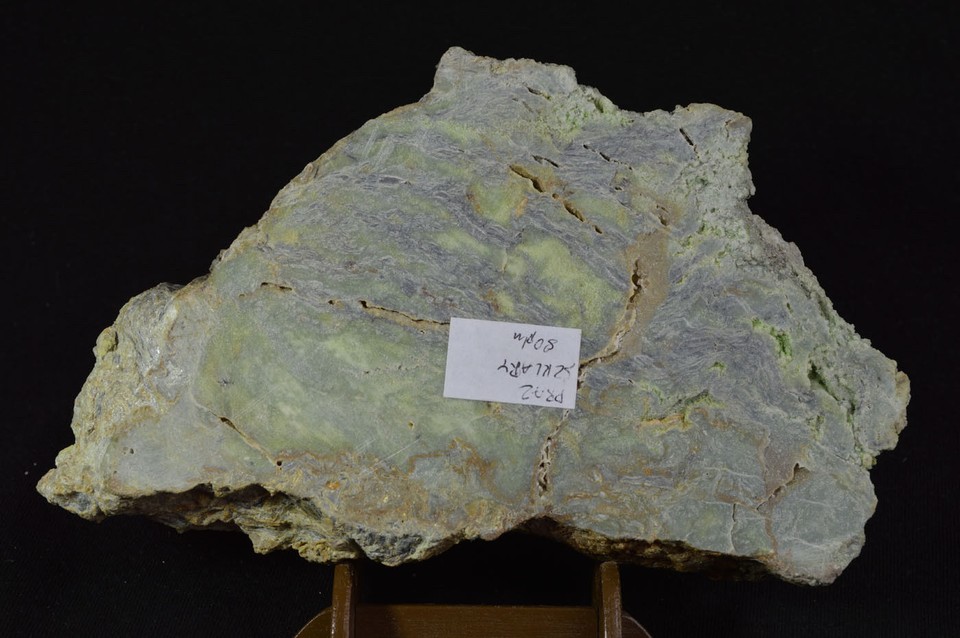 prase green quarry Szklary Lower Silesia Polen polshed slab Poland ...