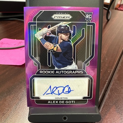 2022 Prizm #RA-AG Alex De Goti Purple Prizm Rookie RC Auto #43/50 ...