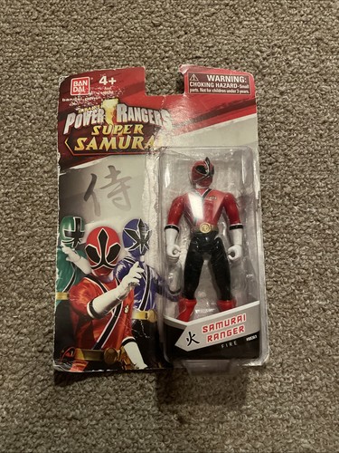 Power Rangers Super Megaforce 5" Samurai Fire Red Ranger Action Hero ...