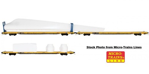 Micro Trains N Scale Trailer Train Wind Turbine 3-car set 930 01 340 | eBay