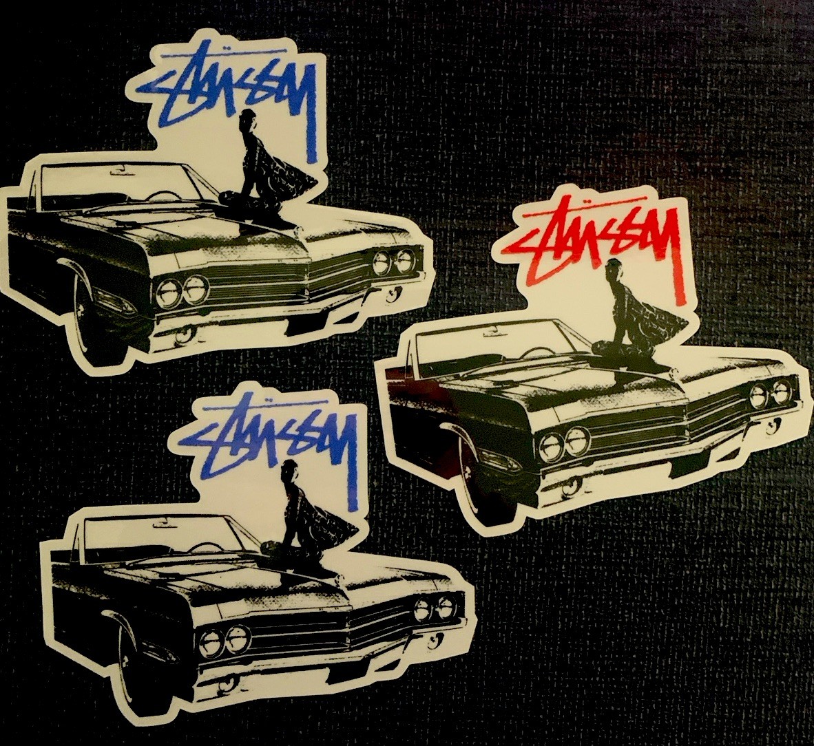 You will get STUSSY 3 stickers yes this is the one | eBay UK