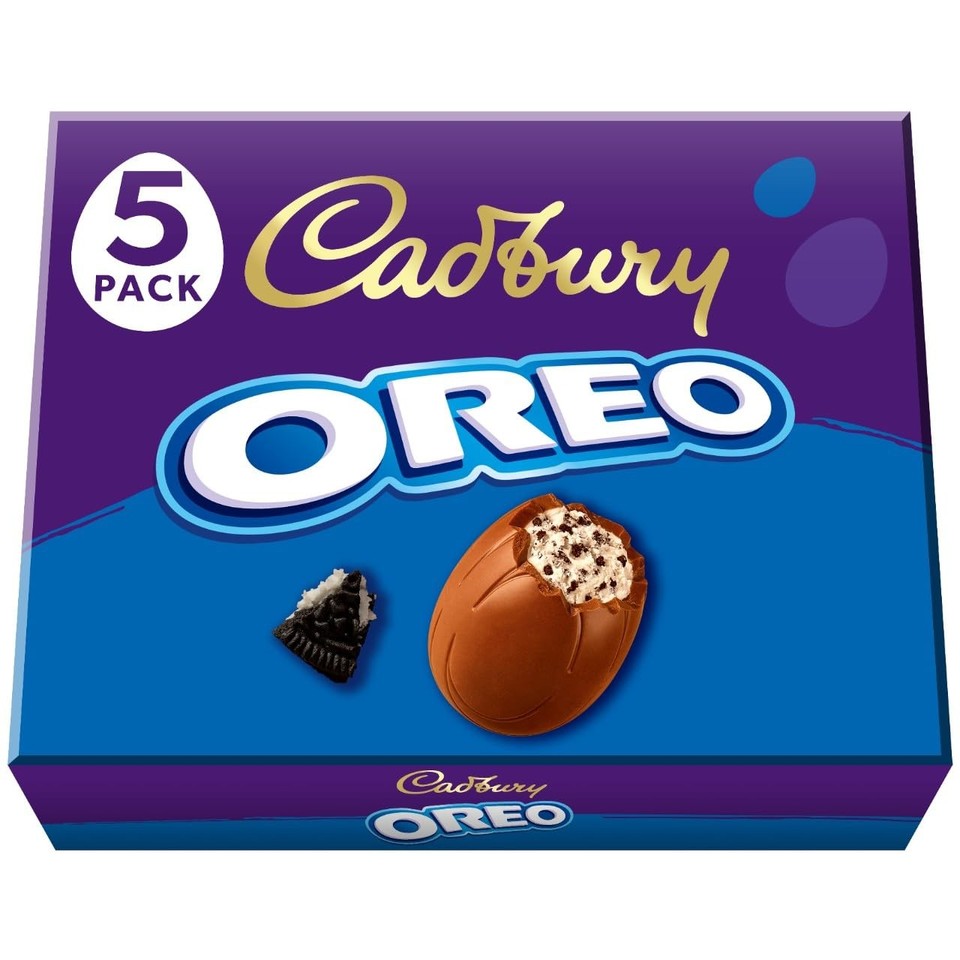Cadbury Dairy Milk Oreo Filled Chocolate Egg, Filled with Crunchy ...
