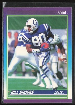 1990 Score Bill Brooks Indianapolis Colts #168 | eBay