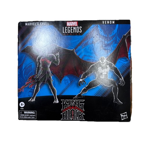 Marvel Legends King in Black Knull & Venom 2 Pack Action Figure Set ...