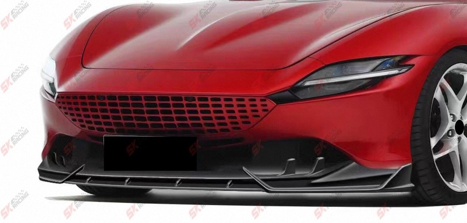 Dry Plain Carbon Fiber Rear Front Lip Side Skirts Wing BodyKits For ...