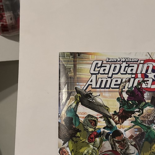 Captain America Sam Wilson #6 NM/NM- Red Hulk Cap Pack Whatnot Trade ...