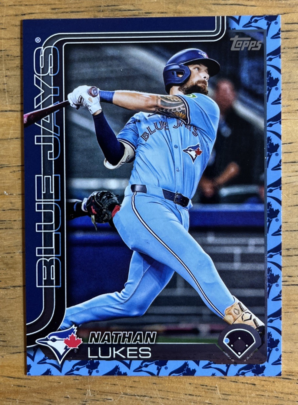 Nathan Lukes 2025 Topps #420 Team Color Price Guide - Sports Card Investor