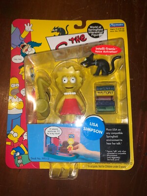 The Simpsons lisa simpson s1 figure Playmates | eBay