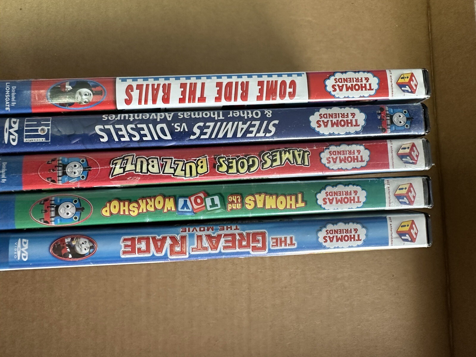 thomas and friends dvd lot Of 5 | eBay