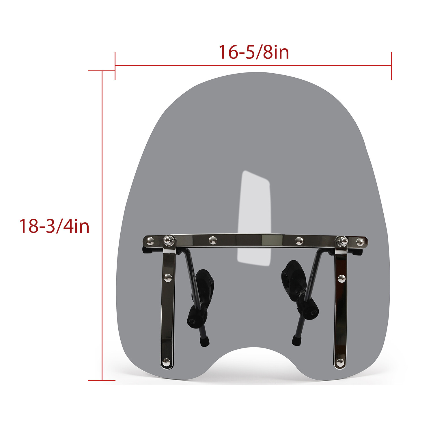 19" Smoke Windshield Windscreen For Yamaha Warrior Road Royal VMax ...