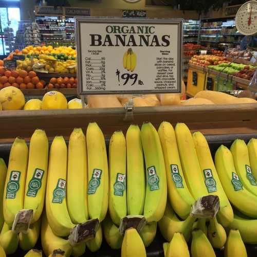 ORGANIC PRODUCE SIGNS, 200-4" X 6", 200 ORGANIC SUPERMARKET SIGNS, #44 ...