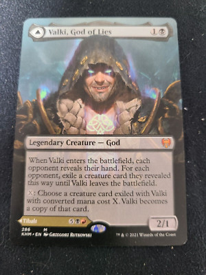 Valki, God of Lies // Tibalt, Cosmic Impostor (Borderless) [Kaldheim ...