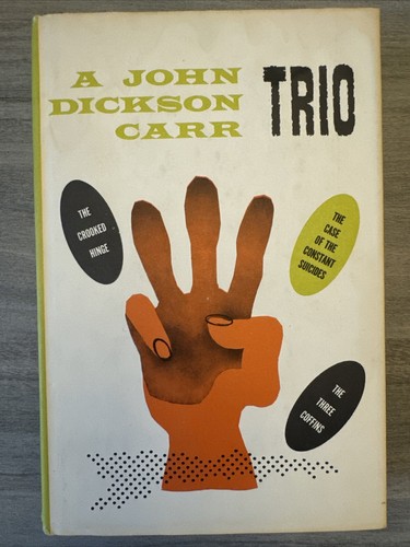 A JOHN DICKSON CARR TRIO 1957 THE THREE COFFINS | eBay
