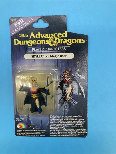 Advanced Dungeons & Dragons Skylla Evil Magic User Figure New In ...