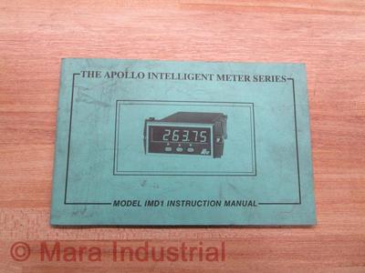 Red Lion Controls IMD1/1M-K Manual For Model IMD1 Apollo Meter | eBay