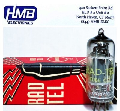 RADTEL 6AV6 VACUUM TUBE | eBay