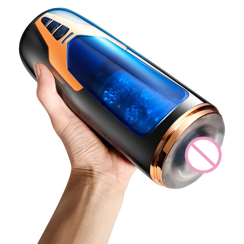Automatic-Thrusting-Male-Masturbator-Cup-Stroker-Men-Handsfree-Use ...