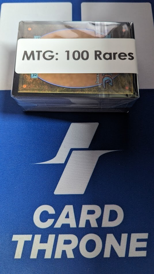 100 MTG Rares Card Lot Magic: The Gathering Collection - No Duplicates ...