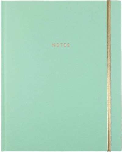 Eccolo Large Lined Journal Notebook, Fabric Hardcover, Writing Journal ...