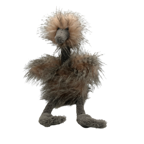 Jellycat London Kids Toy Stuffed Animal Odette Ostrich Bird Feathers 12 ...
