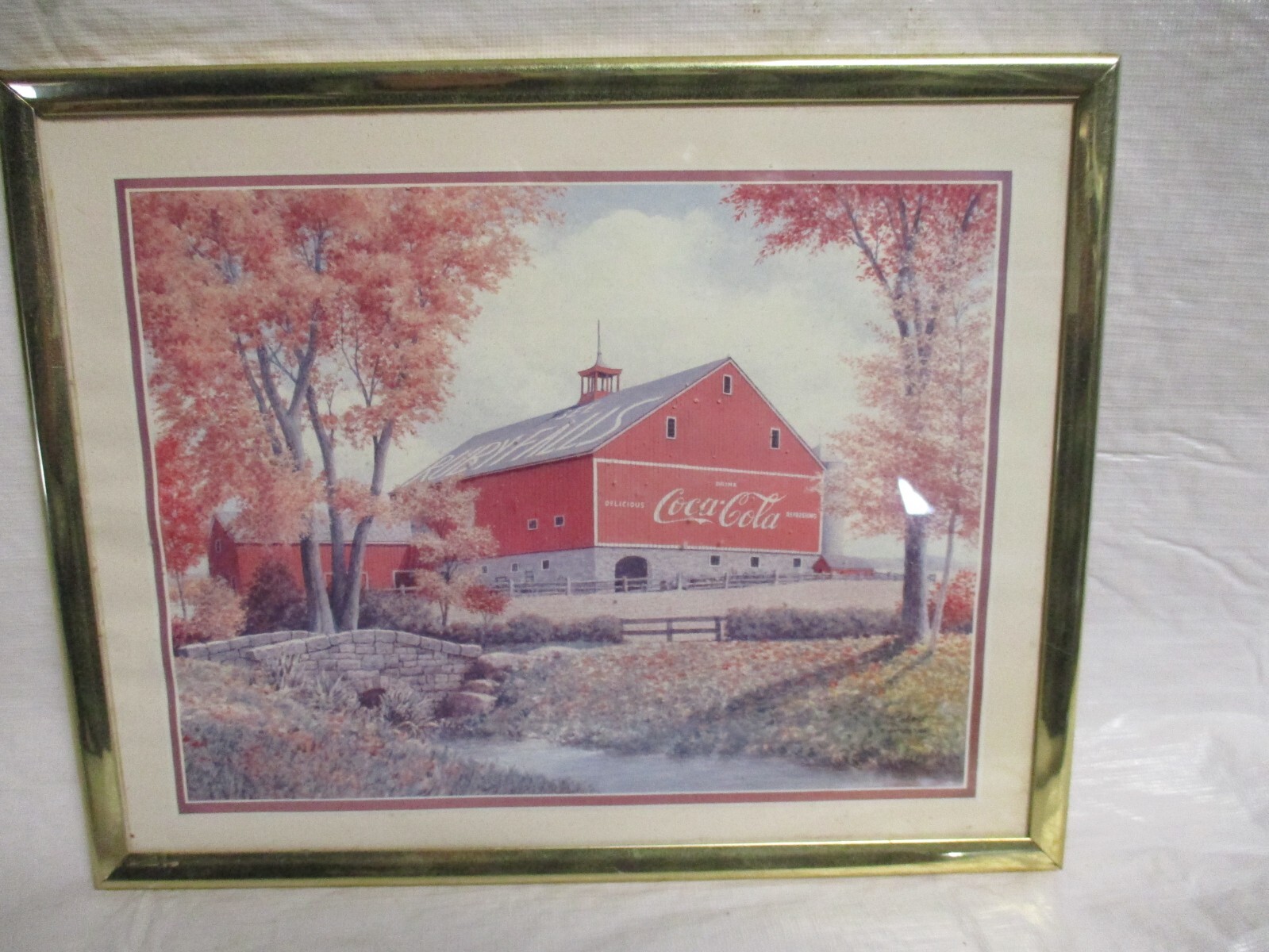 Ruby Falls Coca-Cola Red Barn Picture Robert Doares 10" x 8" | eBay
