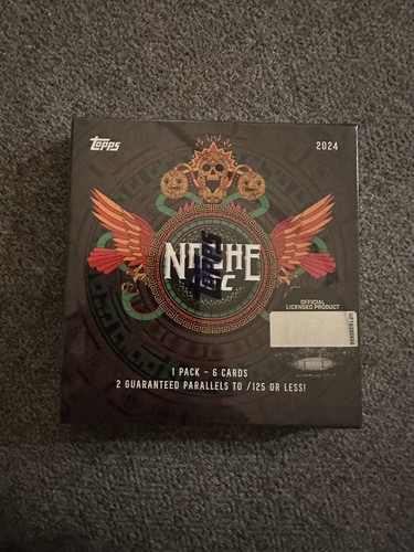2024 Topps Noche UFC Box (1 Pack - 6 Cards - 2 Parallels /125 or less ...