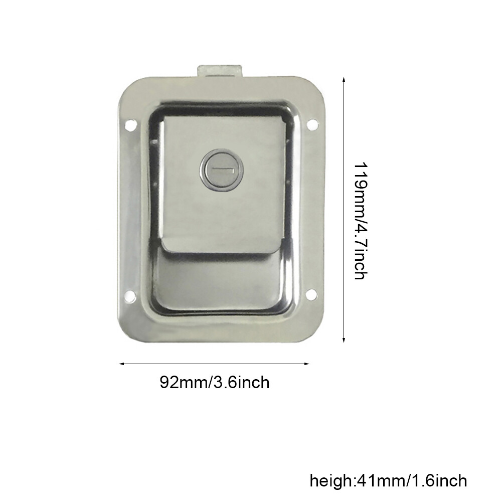 Repairing Trailer Handle Paddle Latch Truck Tool Box Stainless Steel ...