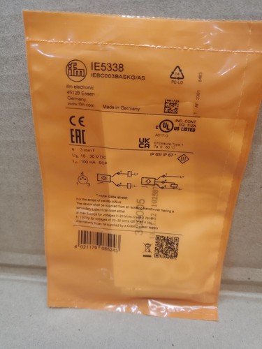 New 10-30VDC For IFM IE5338 Inductive Proximity Switch Sensor 100mA 3mm ...